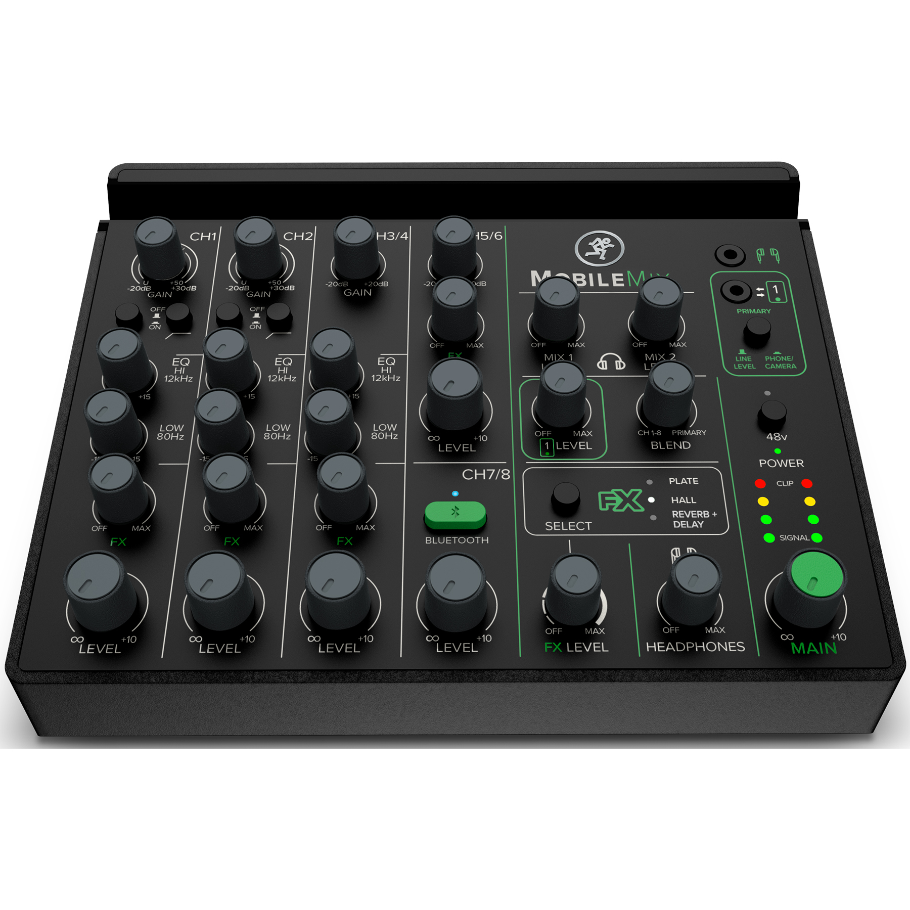 Mackie MobileMix USB Powered 8 Channel Live Sound Mixer for A/V ...