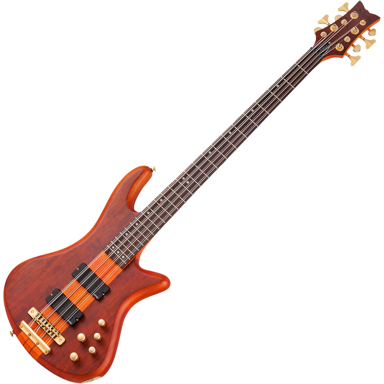 Schecter 2740-SHC Stiletto Studio 8 String RH Electric Bass - Honey ...