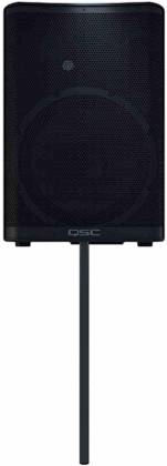 QSC Audio CP12 Compact 12" 1000W Active PA Speaker with Tiltback ...