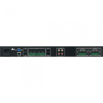 Dbx 641m ZonePRO 1RU 6 x 4 Digital Zone Processor - 6 Inputs (4 Mic ...