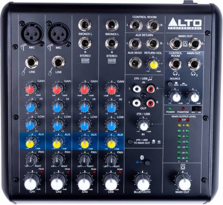 Alto True Mix 600 6 Channel Compact Mixer with USB and Bluetooth true ...