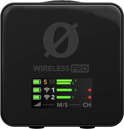 RØDE Wireless PRO Compact Wireless Microphone System with 2 ...