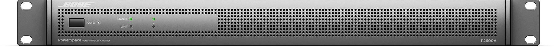 Bose Professional PowerSpace P2600A 600W 2 Channel 1RU 70/100V Power ...