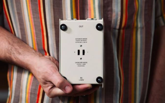 Soyuz The Launcher Deluxe In-Line Microphone Preamp and Saturator for ...